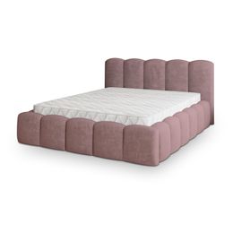 POLSTERBETT FALINA 180x200 cm mit Bettk&auml;sten - Rosa