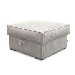 POUF FERA Creme 65x65 cm