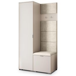 GARDEROBENSCHRANK LORI 95/181/51 cm Modern Kaschmir