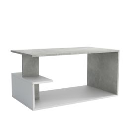 COUCHTISCH RICCARDO 90 cm Titanfarben