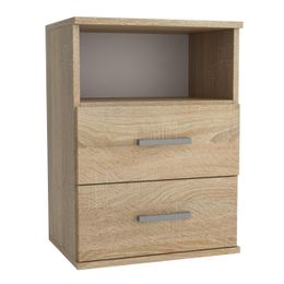 NACHTTISCH NOCTA 48/65,5/35 cm Sonoma Eiche