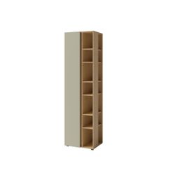 B&Uuml;CHERREGAL MURO 55x40x195 cm, Regal Eichefarben