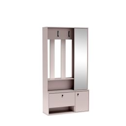 GARDEROBENSCHRANK SETA 100/190/33 Modern Garderobenschrank Kaschmir