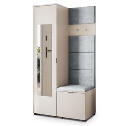 GARDEROBENSCHRANK VIRA 95/181/51 cm Modern Kaschmir