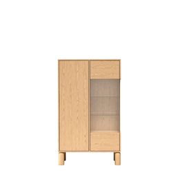 VITRINE SABBIA 145,7/89 cm in Eichefarben