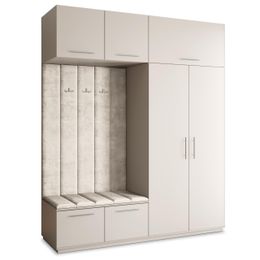 GARDEROBENSCHRANK REMA 200/240/60 cm Modern Kaschmir