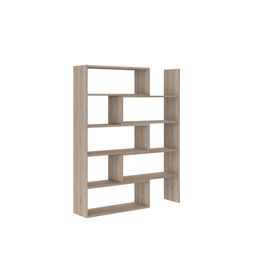 B&Uuml;CHERREGAL LORIS 72,5x24x138 cm, Regal Sonoma Eiche
