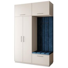 GARDEROBENSCHRANK REMA 150/240/60 cm Modern Garderobe-Set Kaschmir