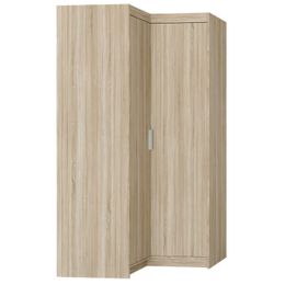DREHT&Uuml;RENSCHRANK ELENORA 97,8/190,5/97,8cm 2-t&uuml;rig Sonoma Eiche