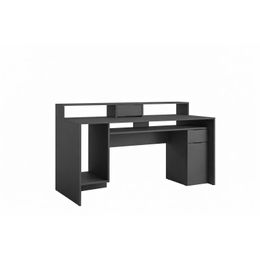 SCHREIBTISCH RADIX 160x70x91,5 cm B&uuml;rotisch Computertisch, Graphitfarben