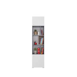 B&Uuml;CHERREGAL GALIA 45x40x190 cm, Regal Taupe