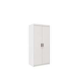 DREHT&Uuml;RENSCHRANK ELENORA 89,7/190,5/53cm 2-t&uuml;rig Wei&szlig;