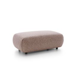 MASSENO Sitzhocker ZEST, Modern Polsterhocker, Fu&szlig;hocker Rosa