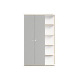 DREHT&Uuml;RENSCHRANK AMARIS 120/196,5/60cm 3-t&uuml;rig Wei&szlig;