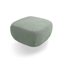 POLSTERHOCKER AMICO Modern Sitzhocker, Fu&szlig;hocker Gr&uuml;n