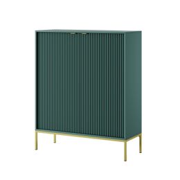 HIGHBOARD STELLARE 104/125/39 cm mit 2 T&uuml;ren Hellgr&uuml;n