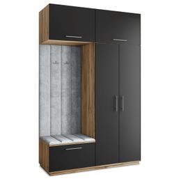 GARDEROBENSCHRANK REMA 150/240/60 cm Modern Eiche Wotan