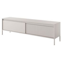 LOWBOARD SENSATO 187,1x39,5x53,4 cm mit 2 T&uuml;ren Beige