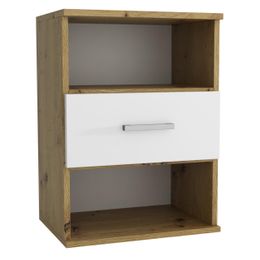 NACHTTISCH NOCTA 48/65,5/35 cm Wei&szlig;