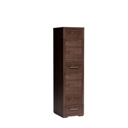 DREHT&Uuml;RENSCHRANK SALERNO 49/192/54 cm 1-t&uuml;rig Braun