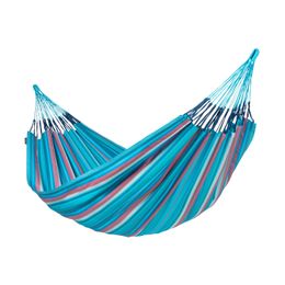 La Siesta H&auml;ngematte Kingsize Hammock Outdoor Blau/Rot