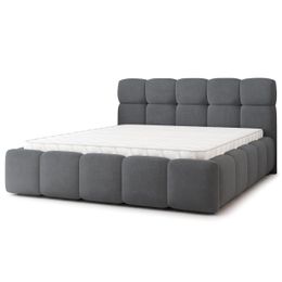 POLSTERBETT FARU SR 140x200 cm mit Bettk&auml;sten - Graphitfarben