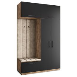 GARDEROBENSCHRANK REMA 150/240/60 cm Modern Eichefarben