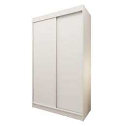 SCHWEBET&Uuml;RENSCHRANK SOFIA 120/216/61 cm 2-t&uuml;rig Wei&szlig;