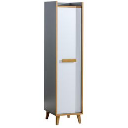 B&Uuml;CHERREGAL FIABA 47,3/195,2/55 cm Wohnzimmerregal Hochschrank Regal Anthrazit