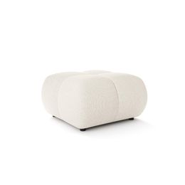 POLSTERHOCKER DUCA Modern Sitzhocker, Fu&szlig;hocker Creme