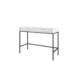 KONSOLENTISCH STELLARE 104/78/50 cm mit Schubladen, Wei&szlig;