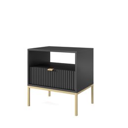NACHTTISCH STELLARE 54/56/39 cm Schwarz
