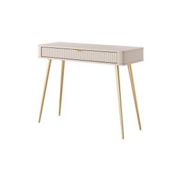 KONSOLENTISCH LANTANA 100,2/78/38 cm mit Schubladen, Beige