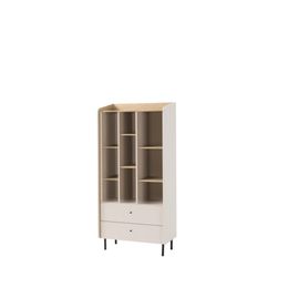 B&Uuml;CHERREGAL VETTA 80x42x170 cm, Regal Beige