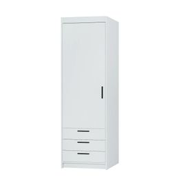 DREHT&Uuml;RENSCHRANK ELENORA 59,9/190,5/53cm 1-t&uuml;rig Wei&szlig;