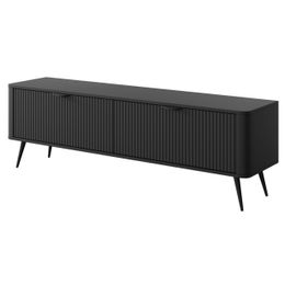 LOWBOARD LANTANA 163,2x38x51,2 cm mit 2 T&uuml;ren Schwarz