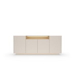 KOMMODE PORTA 203/83/39,5cm mit Schubladen 4 T&uuml;ren Beige