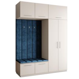 GARDEROBENSCHRANK REMA 180/240/60 cm Modern Garderobe-Set Kaschmir