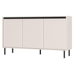 SIDEBOARD OSTIA 149/85/40 cm mit 3 T&uuml;ren Beige