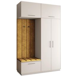 GARDEROBENSCHRANK REMA 150/240/60 cm Modern Garderobe-Set Kaschmir