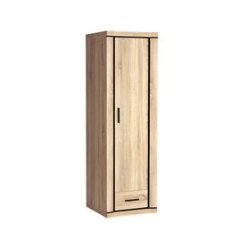 DREHT&Uuml;RENSCHRANK MALAGA 58/192/59 cm 1-t&uuml;rig Sonoma Eiche
