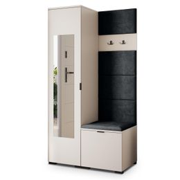 GARDEROBENSCHRANK VIRA 95/181/51 cm Modern Kaschmir