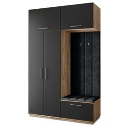 GARDEROBENSCHRANK REMA 150/240/60 cm Modern Eiche Wotan