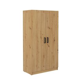DREHT&Uuml;RENSCHRANK MALTESA 79,9/153,6/42cm 2-t&uuml;rig Eiche Artisan