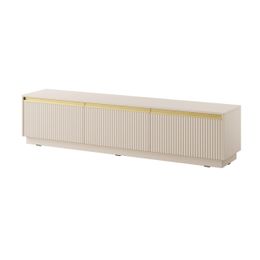 LOWBOARD MAESTRO 180x39x42 cm mit 3 T&uuml;ren Beige