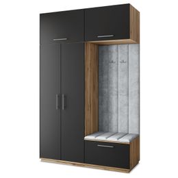 GARDEROBENSCHRANK REMA 150/240/60 cm Modern Eiche Wotan