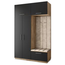 GARDEROBENSCHRANK REMA 150/240/60 cm Modern Eiche Wotan