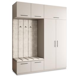 GARDEROBENSCHRANK REMA 200/240/60 cm Modern Kaschmir
