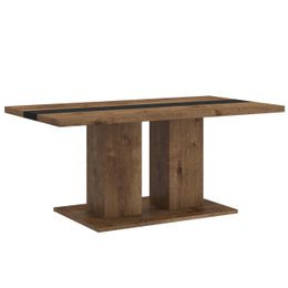 COUCHTISCH CASTELLA 110/52,7/60 cm Braun