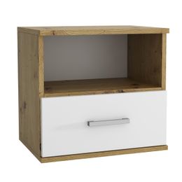 NACHTTISCH NOCTA 48/50/35 cm Wei&szlig;